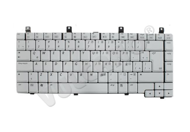 Teclado Para Notebook Compaq Gris Español 87 Teclas Opaco