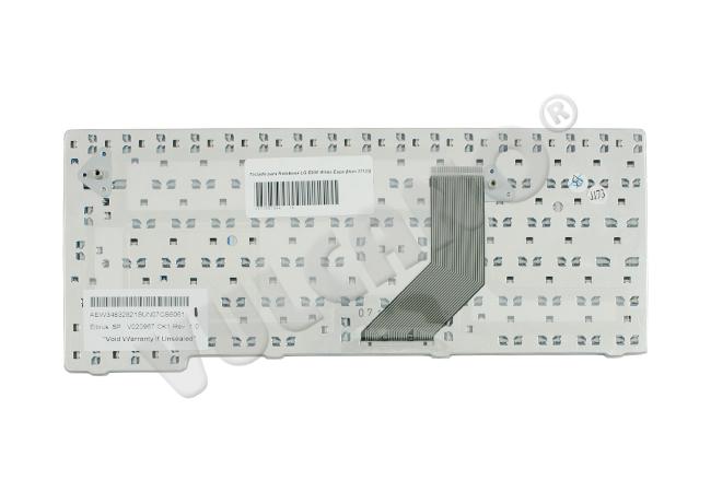 Teclado para Notebook LG E200 E300 / Blanco / Español / 88 Teclas ...
