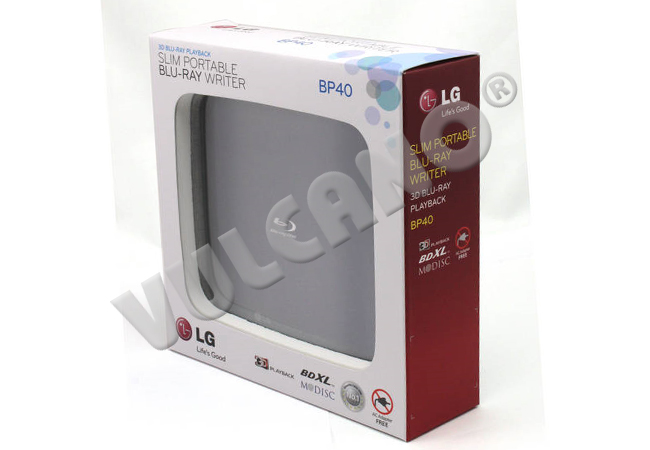 Grabadora de DVD Blue Ray Externa LG BP40NS20