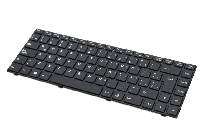 Teclado para Notebook Exo BGH / Negro / Español / 87 teclas / Opaco MP ...