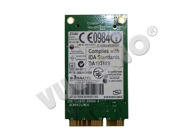 Wireless Mini PCI para Notebooks Lenovo BCM94312MCG - Vulcano ...