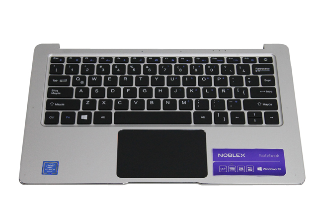 Teclado para Notebook Noblex N13W101 / Negro / Español / 78 teclas ...