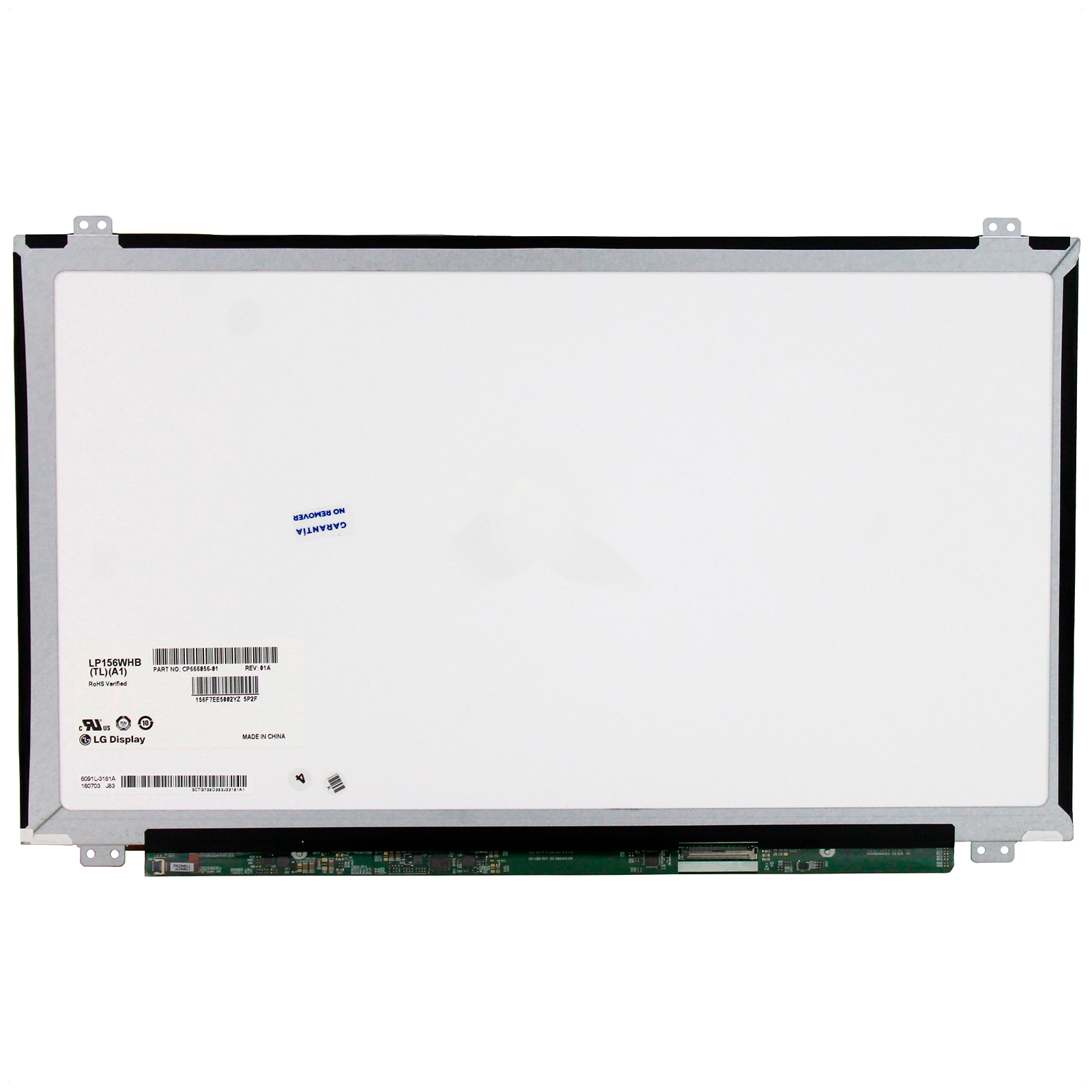 Pantalla de Notebook 15.6 AUO / Slim / Brillante / HD (1366x768) / 40 ...