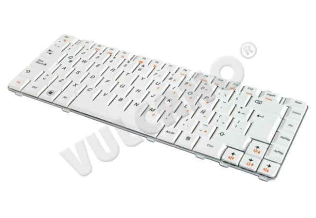 Teclado de Netbook Lenovo Ideapad Y450 Y550 / Blanco / Español / 85 ...