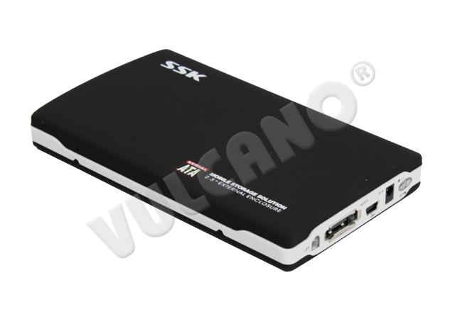 Carry Case HDD SATA 2.5'' a USB 2.0 y eSATA SSK SHE046