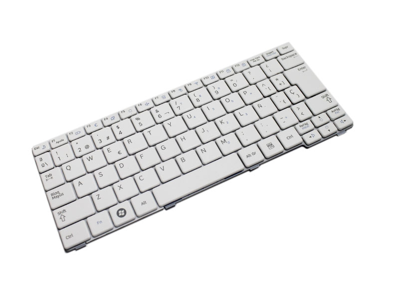 Teclado de Netbook Samsung NP150 / Blanco / Español / 83 teclas / Opaco ...